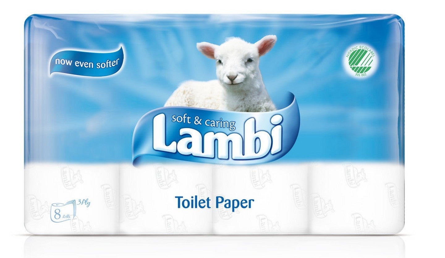 Lambi WC-paperi Toilet 40 rll/säkki | Paperplast Oy